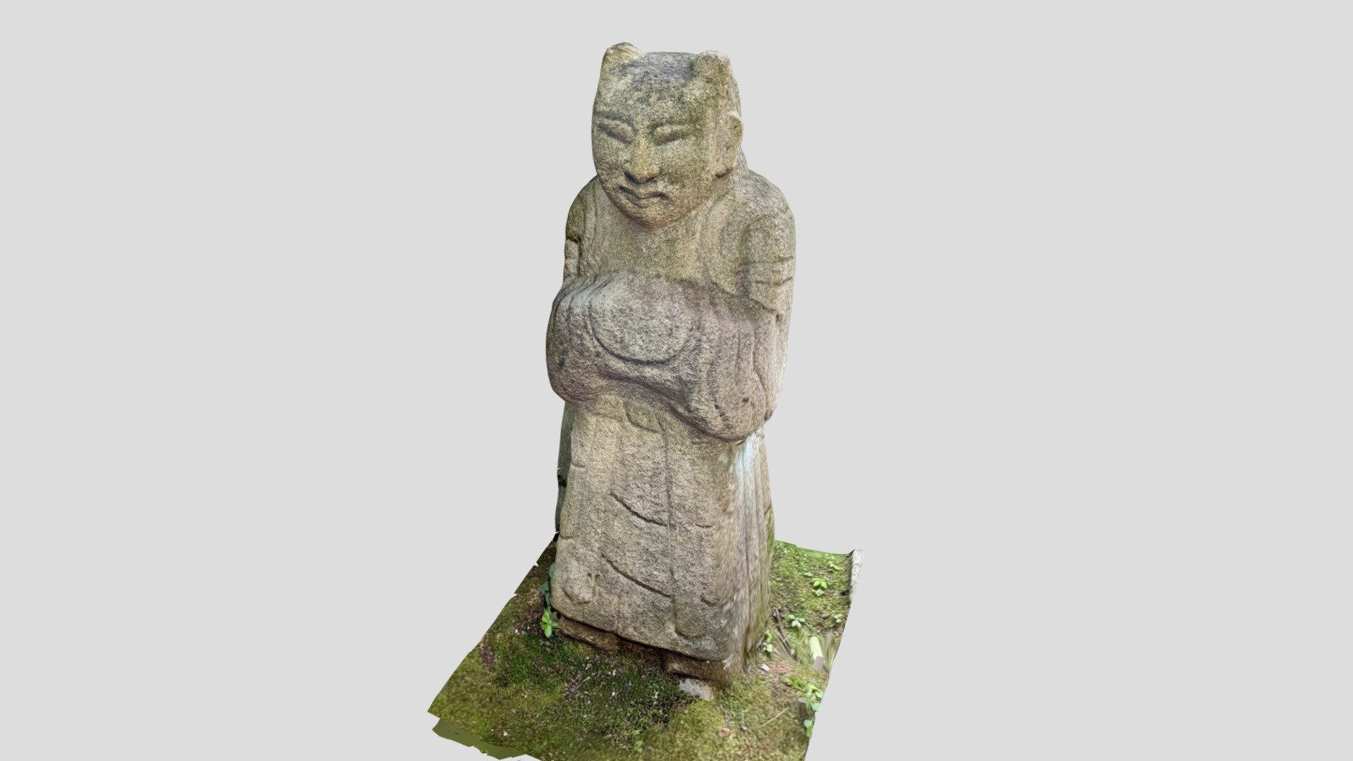 Korea garden statue scan - 3D model by gmatelzon [4c0330b] - Sketchfab