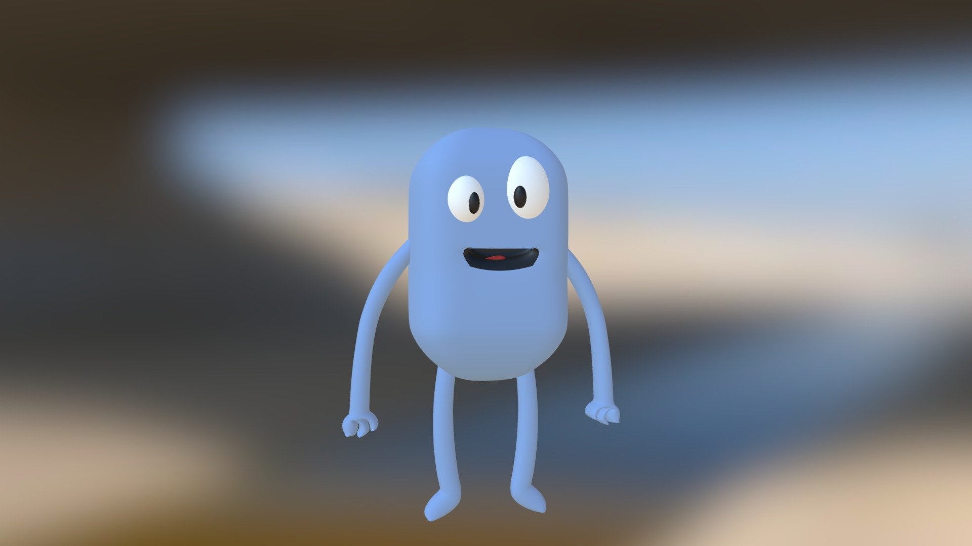 Blue - 3D model by Bluetdah [4c03472] - Sketchfab