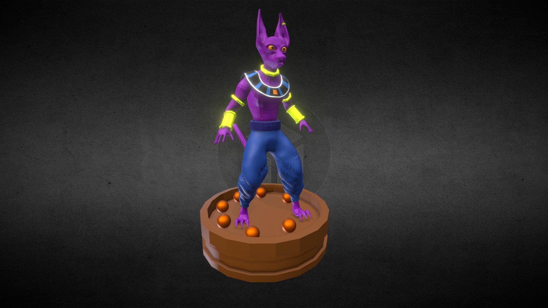 Bills DragonBall- 3D MODELO - 3D model by Marco.Alvarado [4c03538 ...