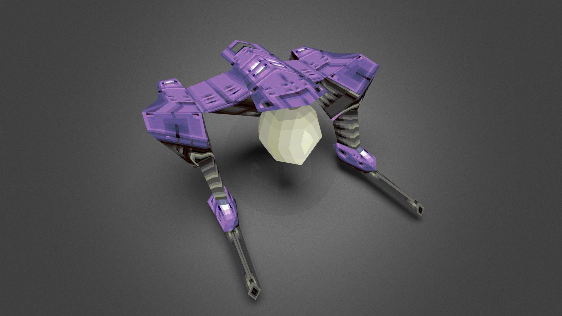 Mono-Carrier Gunship - Download Free 3D model by Lexou [4c03702 ...
