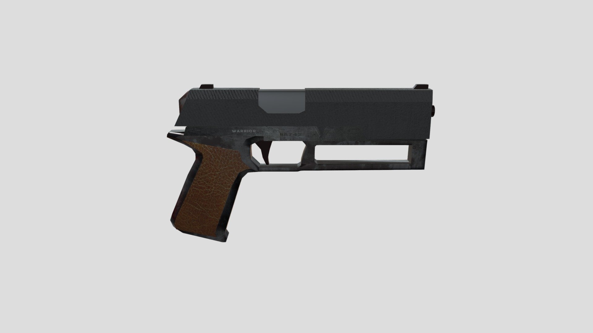 pistol - 3D model by rahuldrocksiingh [4c04525] - Sketchfab