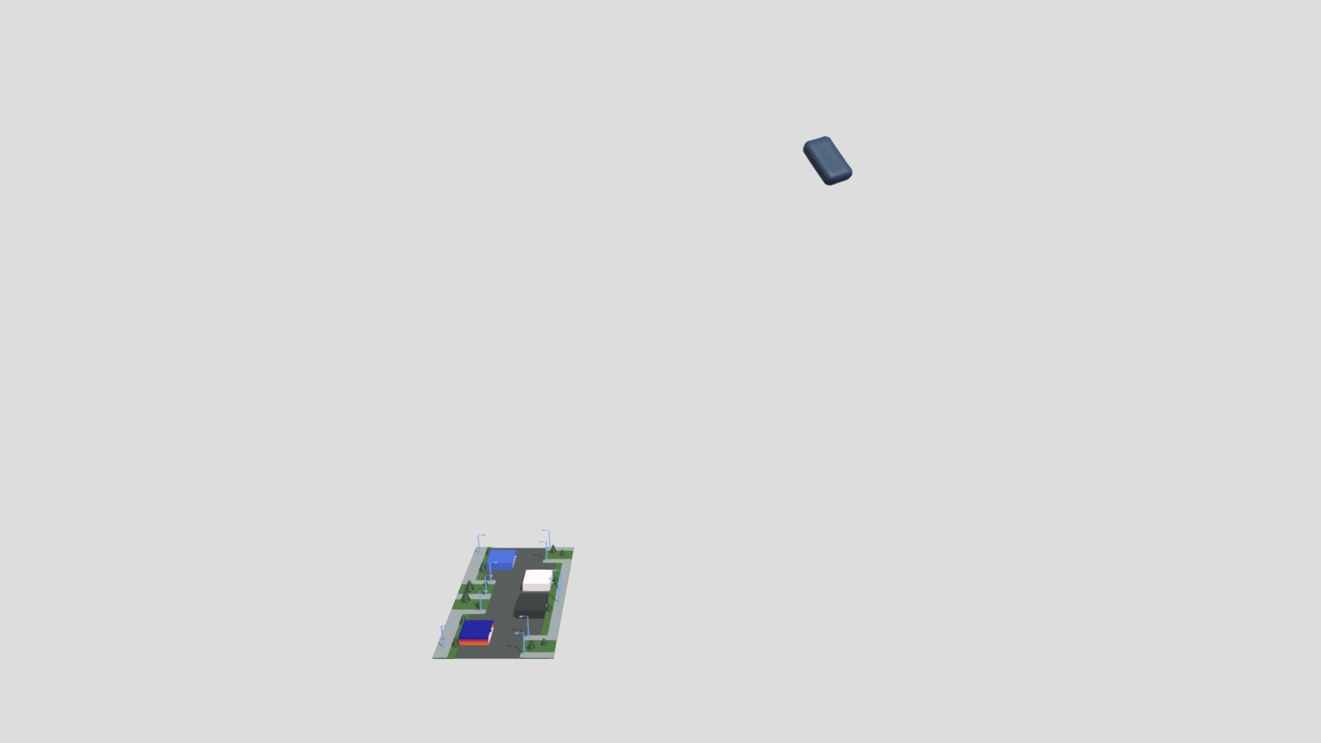 Social Media Neighborhood - 3D model by elcinklc [4c05793] - Sketchfab