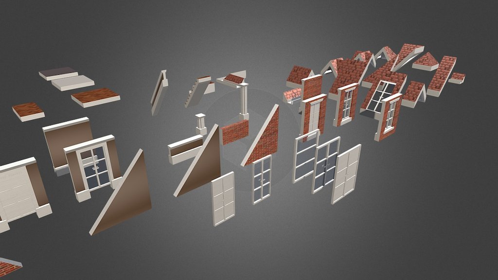 Building Components 4 - 3D model by denniswoo1993 [4c08441] - Sketchfab