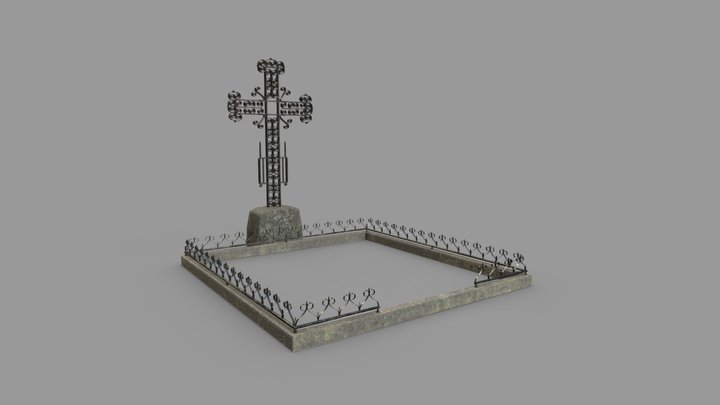 Old-cross 3D models - Sketchfab