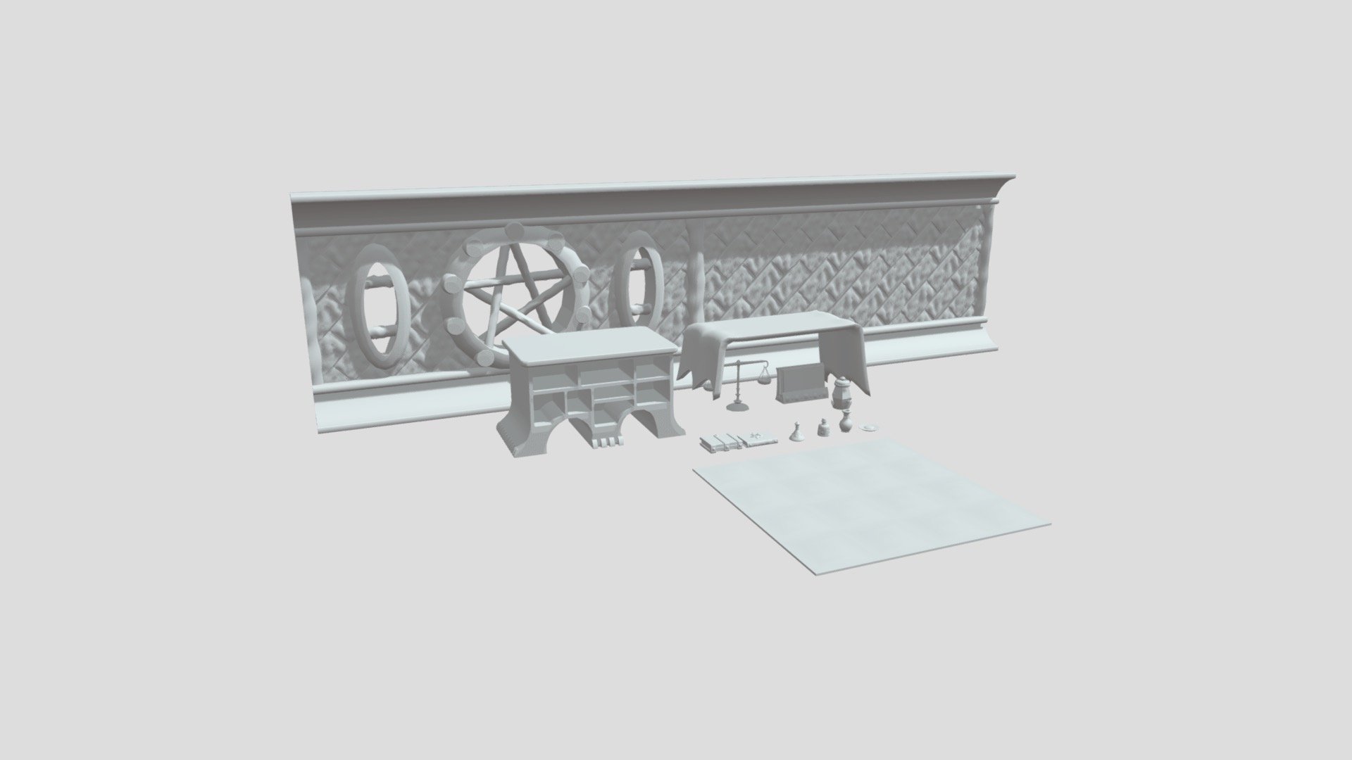 Shopkeeper's Layout - 3D model by K4713_M0D3 [4c09308] - Sketchfab