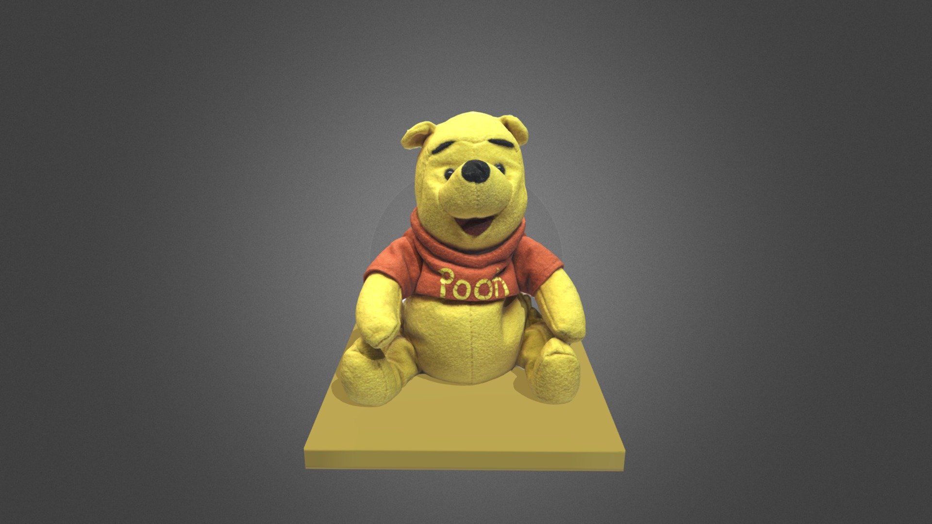 Winnie-the- Pooh - 3D model by Dekel Asher (@dekelas) [4c0936a] - Sketchfab
