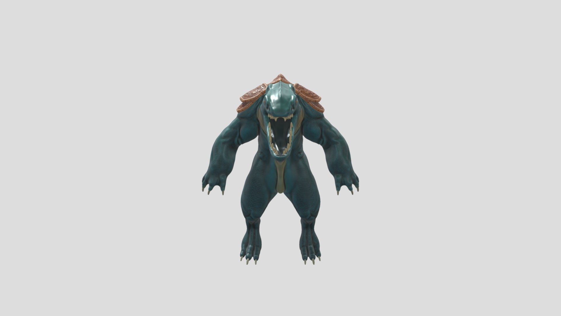 CaimanodonV2 - 3D model by Victor Lejeune (@victor.lejeune) [4c09415 ...