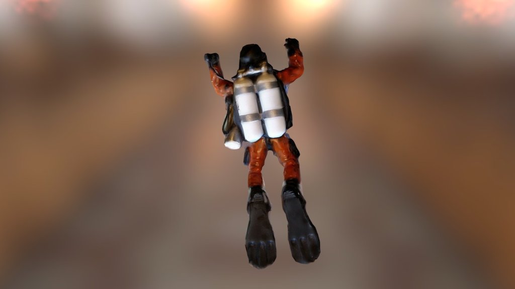 GUE-diver - 3D model by Erik (@erix) [4c09a46] - Sketchfab
