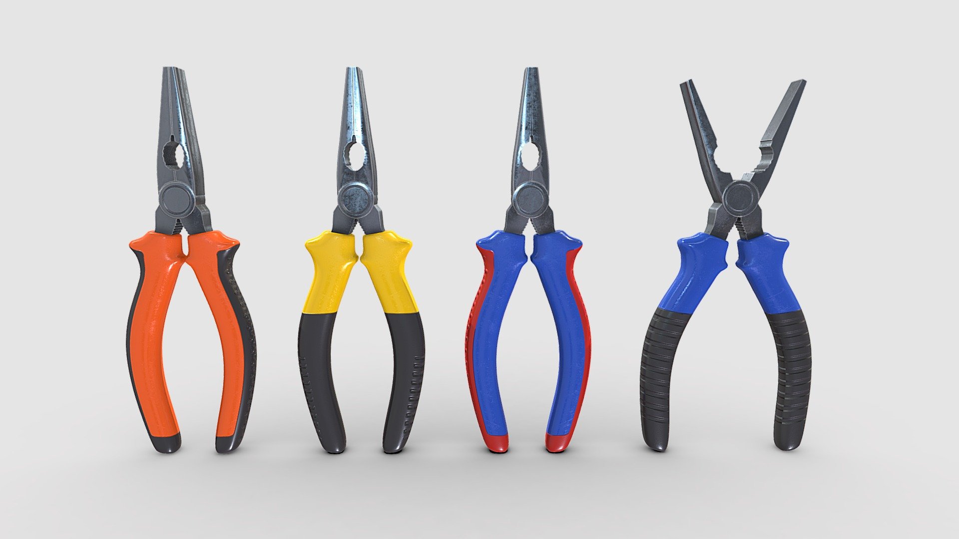 Pliers - Buy Royalty Free 3D model by Sousinho [4c0a801] - Sketchfab Store