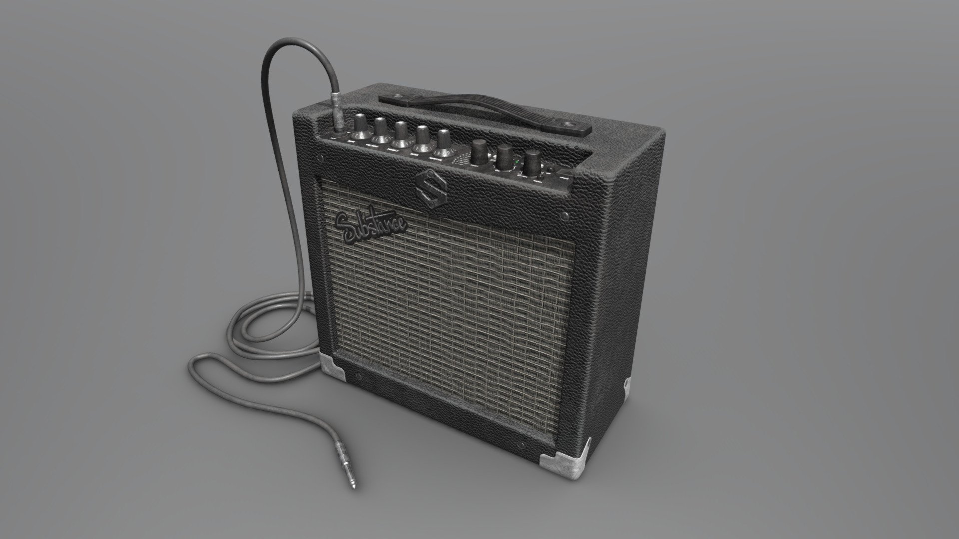 Guitar Amp - 3D model by olsen.190 [4c0a992] - Sketchfab