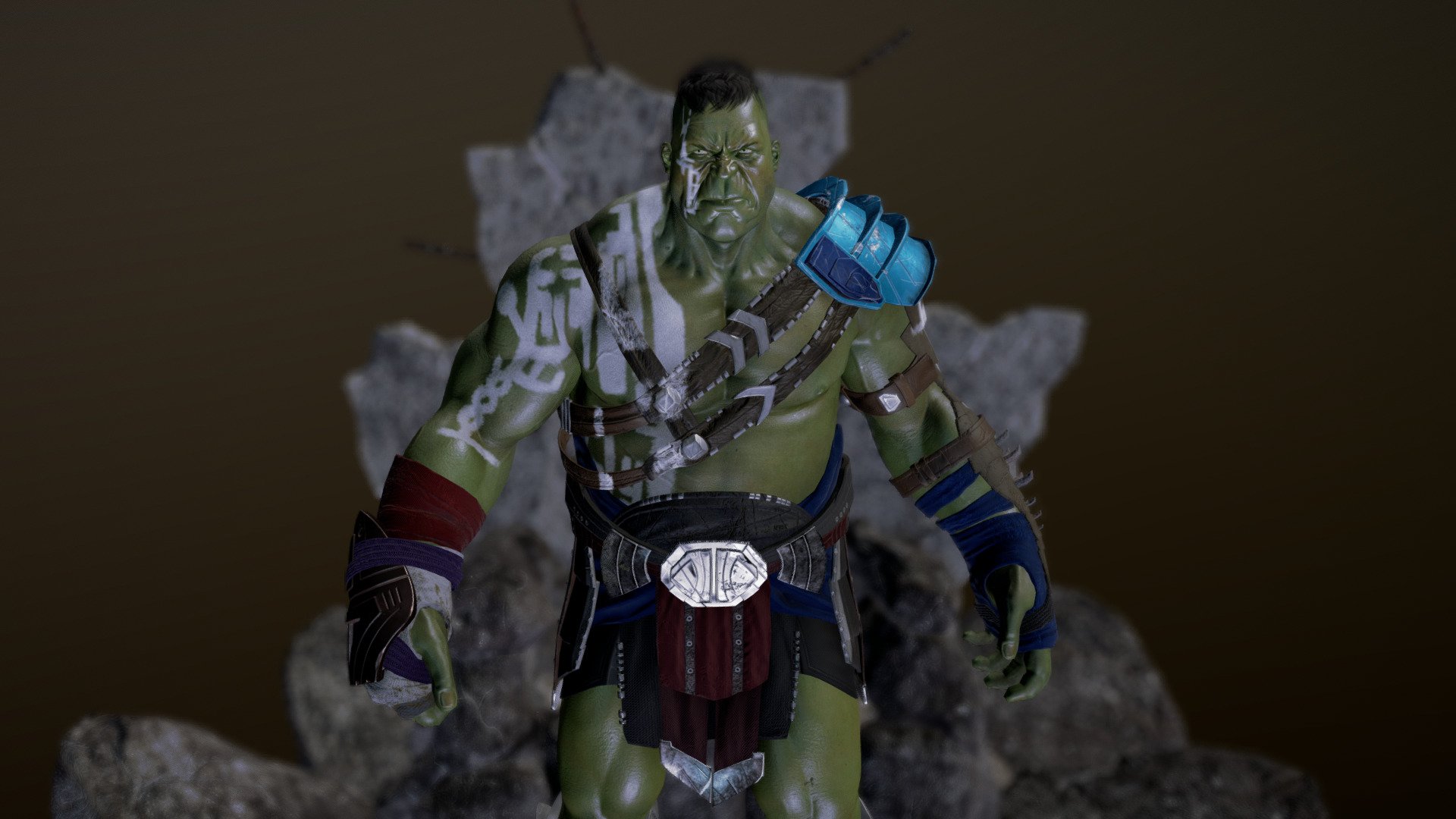 The Gladiator Hulk - 3D model by arfri (@arfree125) [4c0aabc] - Sketchfab