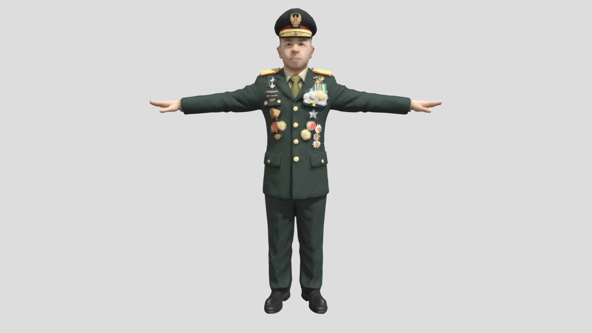 Jenderal TNI AD - Download Free 3D model by trisutrisno [4c0ac53 ...