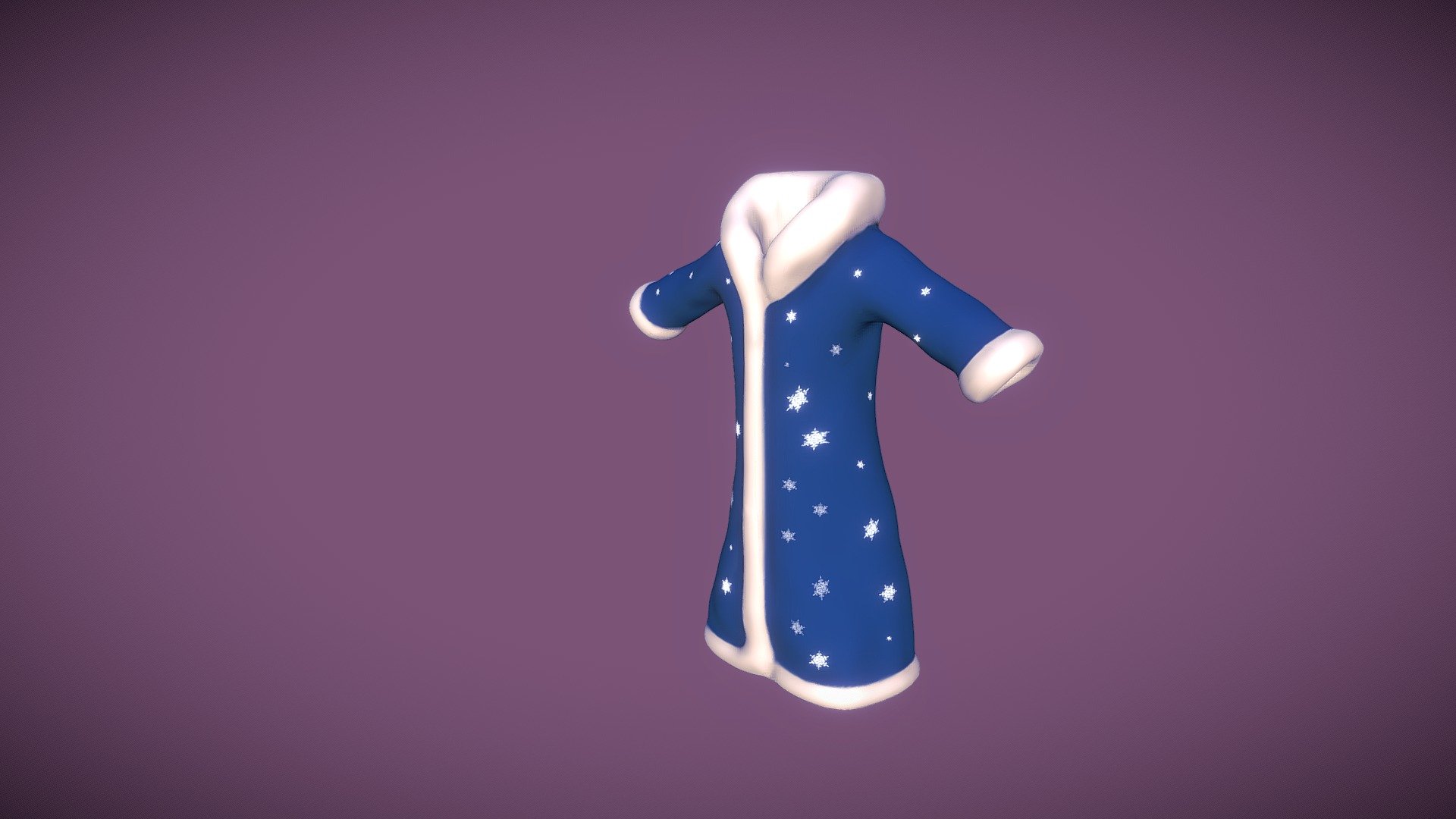 Snowgirl's coat - 3D model by worch [4c0cfb6] - Sketchfab