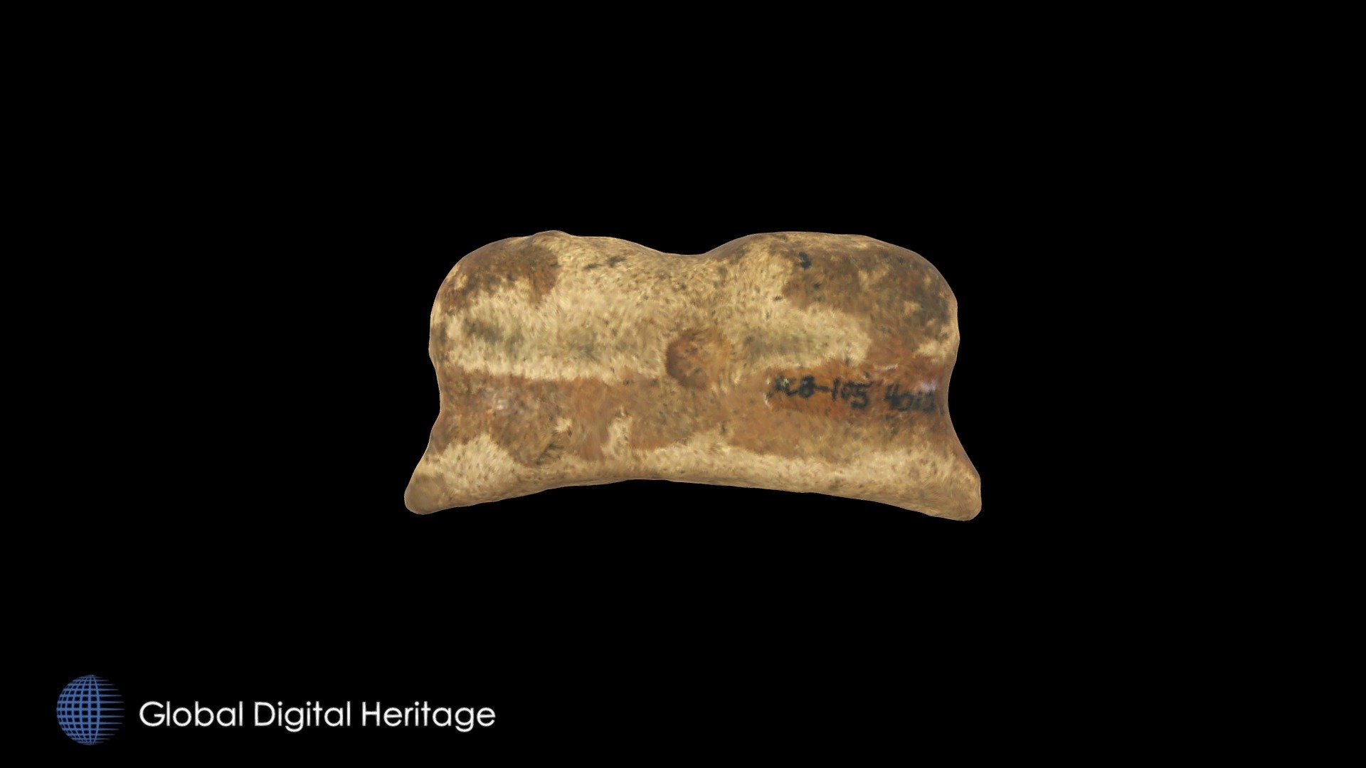 XCB-105-4010 Bone Labret, Adamagan, Alaska - Download Free 3D model by ...
