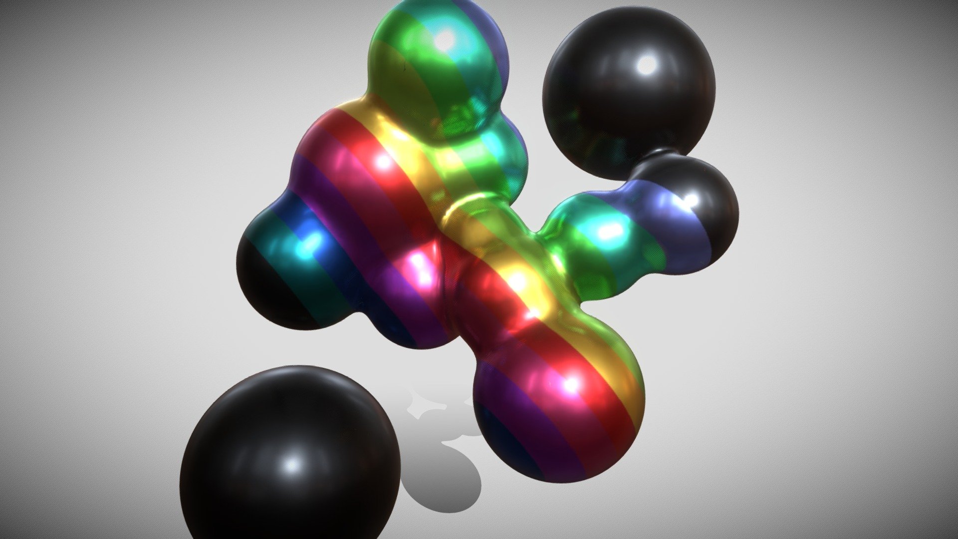 Colour Abstract Concept - 3D model by str3dlok [4c0ef6a] - Sketchfab