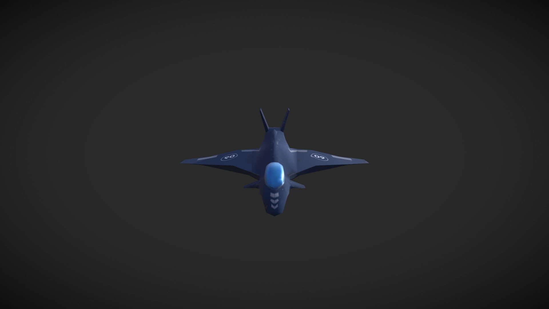 Simple Fighter Jet Game Asset - Download Free 3D model by Jackson ...