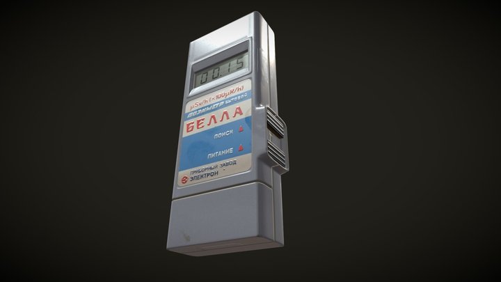 Dosimeter 3D models - Sketchfab