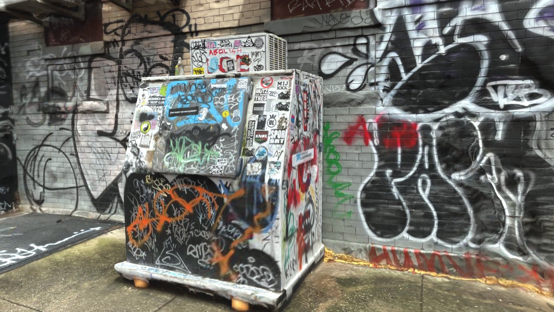 graffiti -- graffiti sticker - Download Free 3D model by Graffiti ...