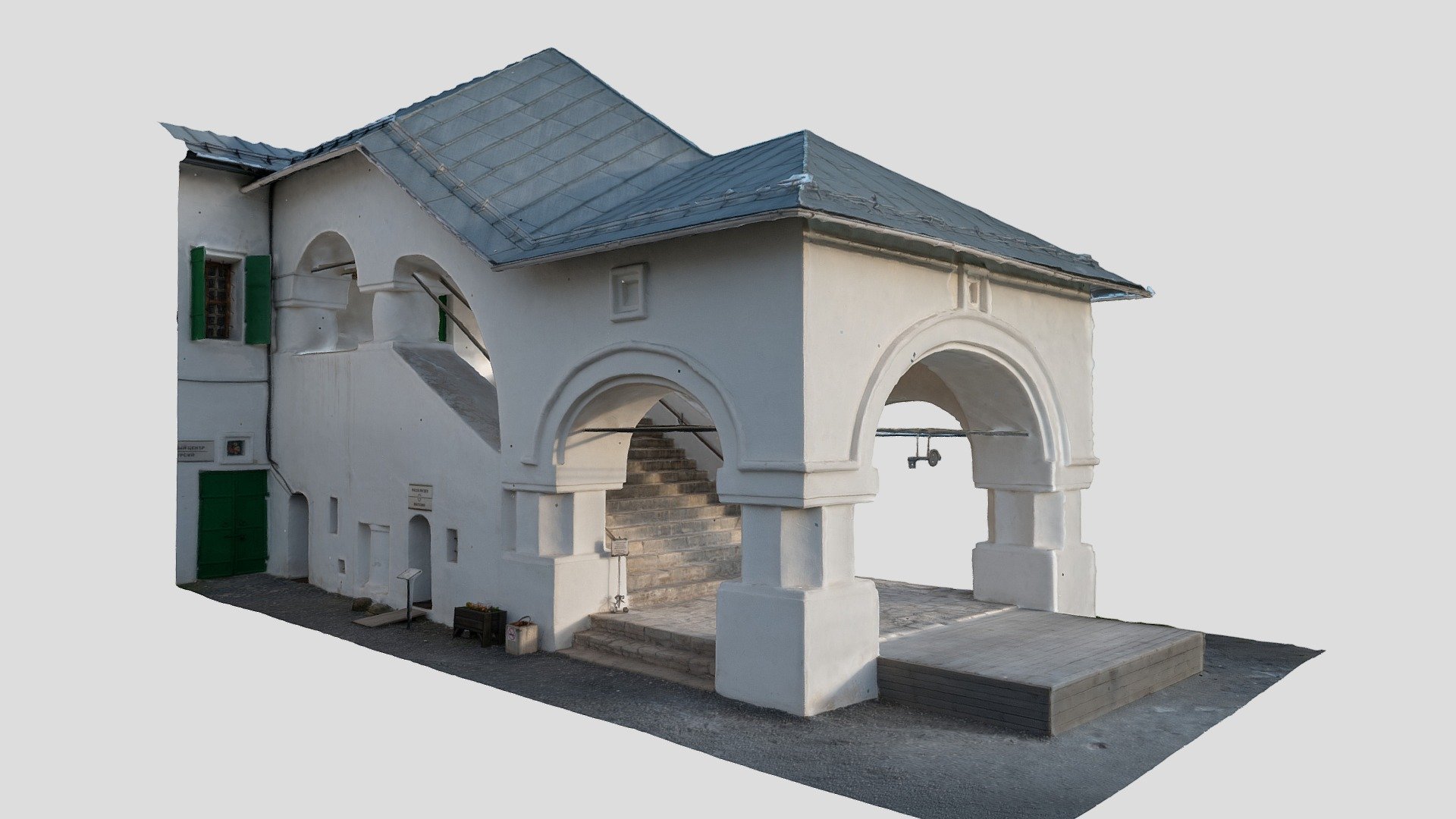 Entrance to House of Orders, Pskov, Russia - Download Free 3D model by Mikhail Volkov (@mgv ...