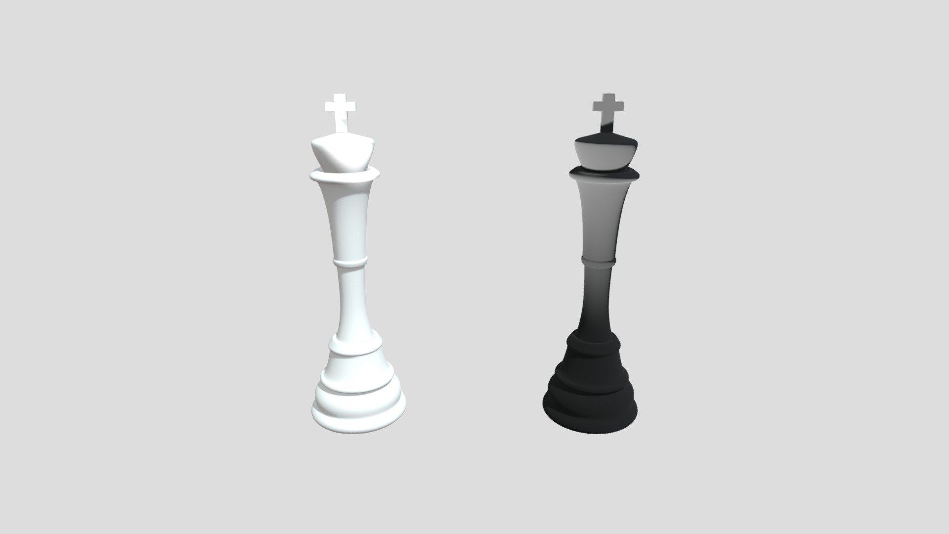 High-Poly Chess King – Free 3D Model - Download Free 3D model by ...