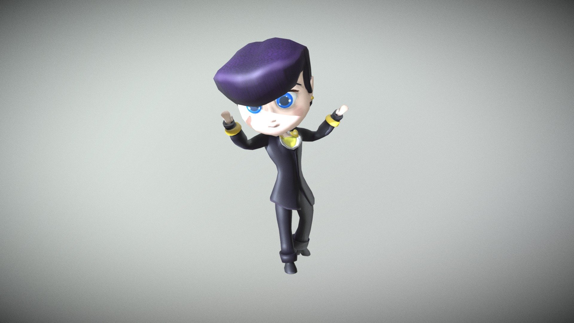 Chibi Josuke Higashikata (Part 4) - 3D model by turbo (@turbotsunami ...