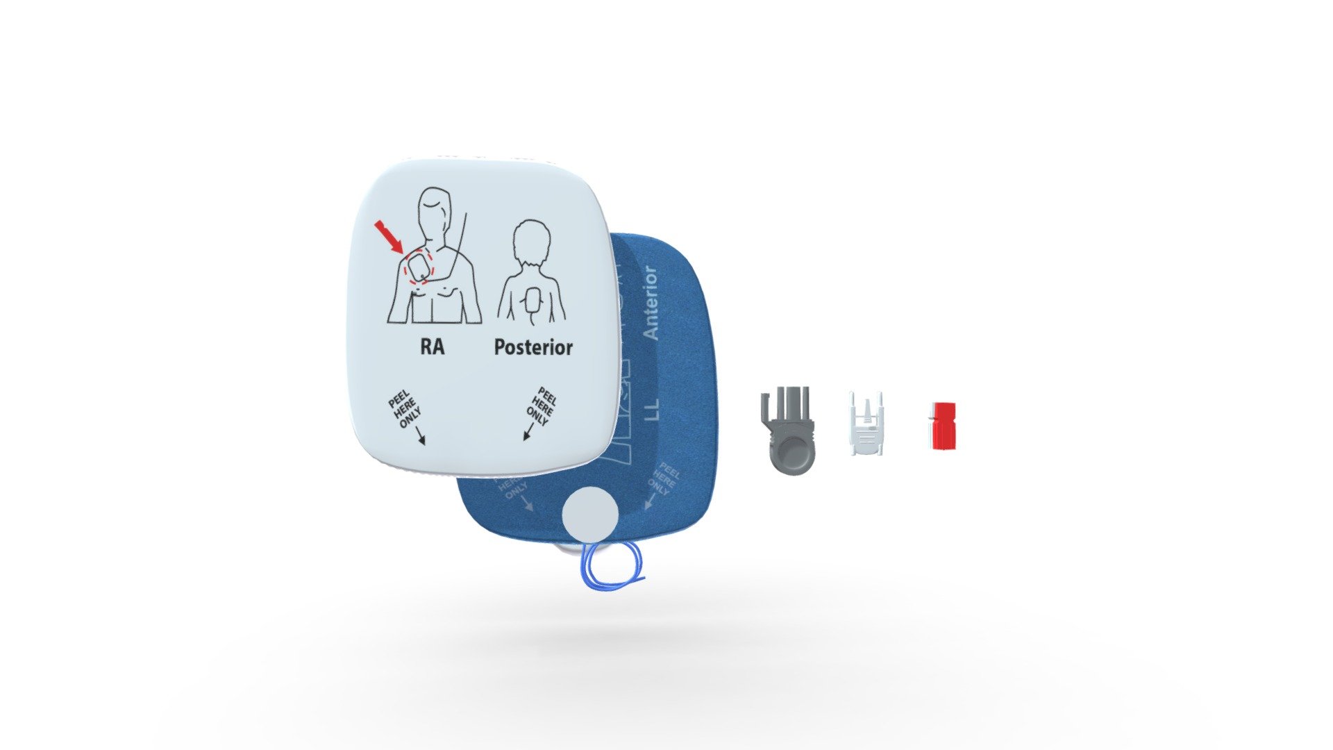 Defib Pad - 3D model by juliu.mai [4c13aa7] - Sketchfab