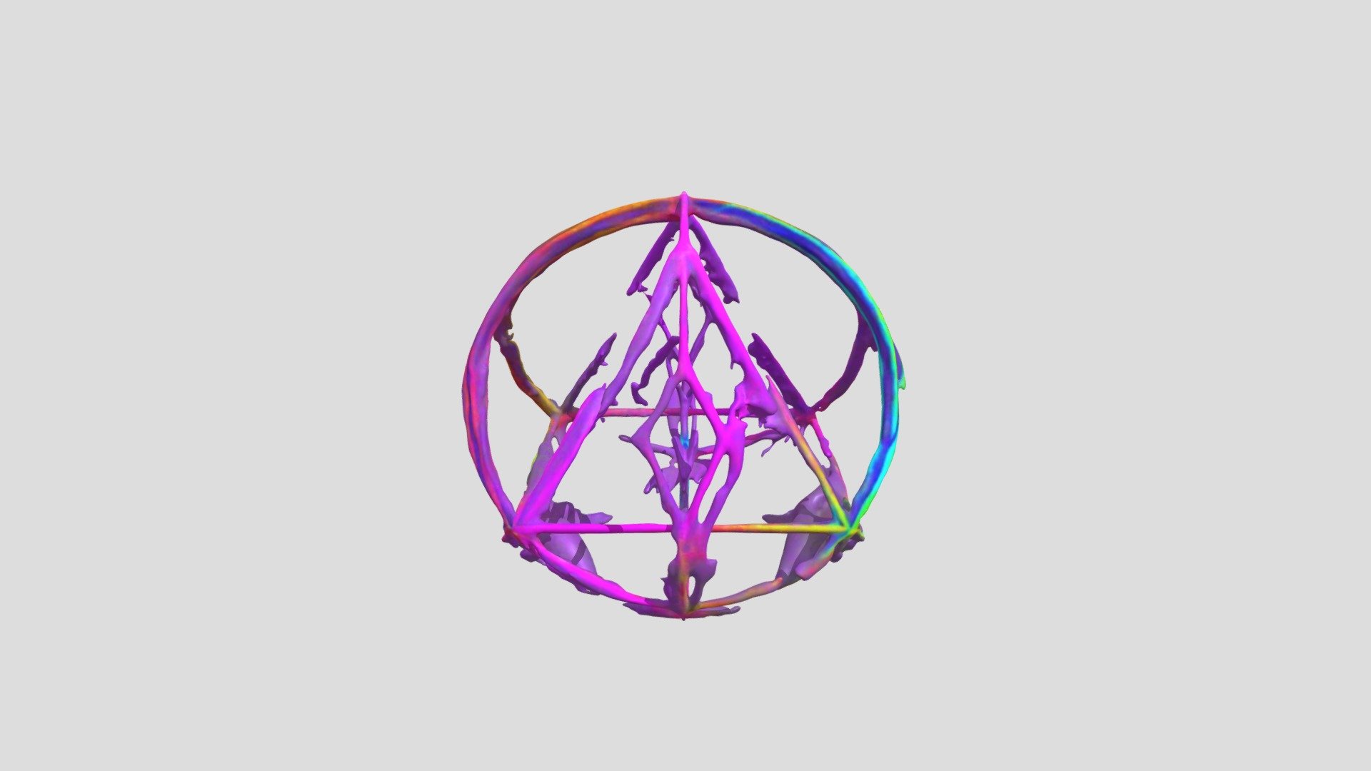 9ab7c60840c8_floating_triangle_with_neon_f - Download Free 3D model by ...
