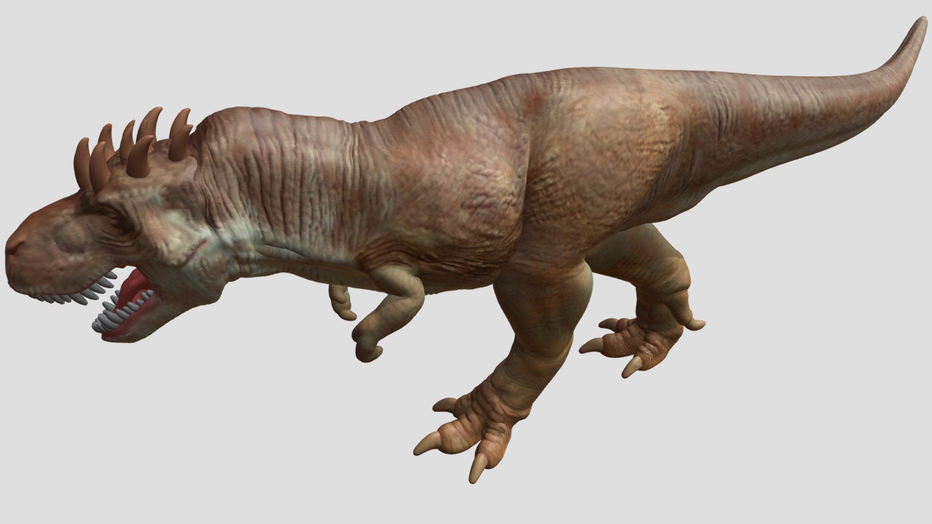 Daniel 7 Terrible Beast with Ten Horns - 3D model by Upcoming Project ...
