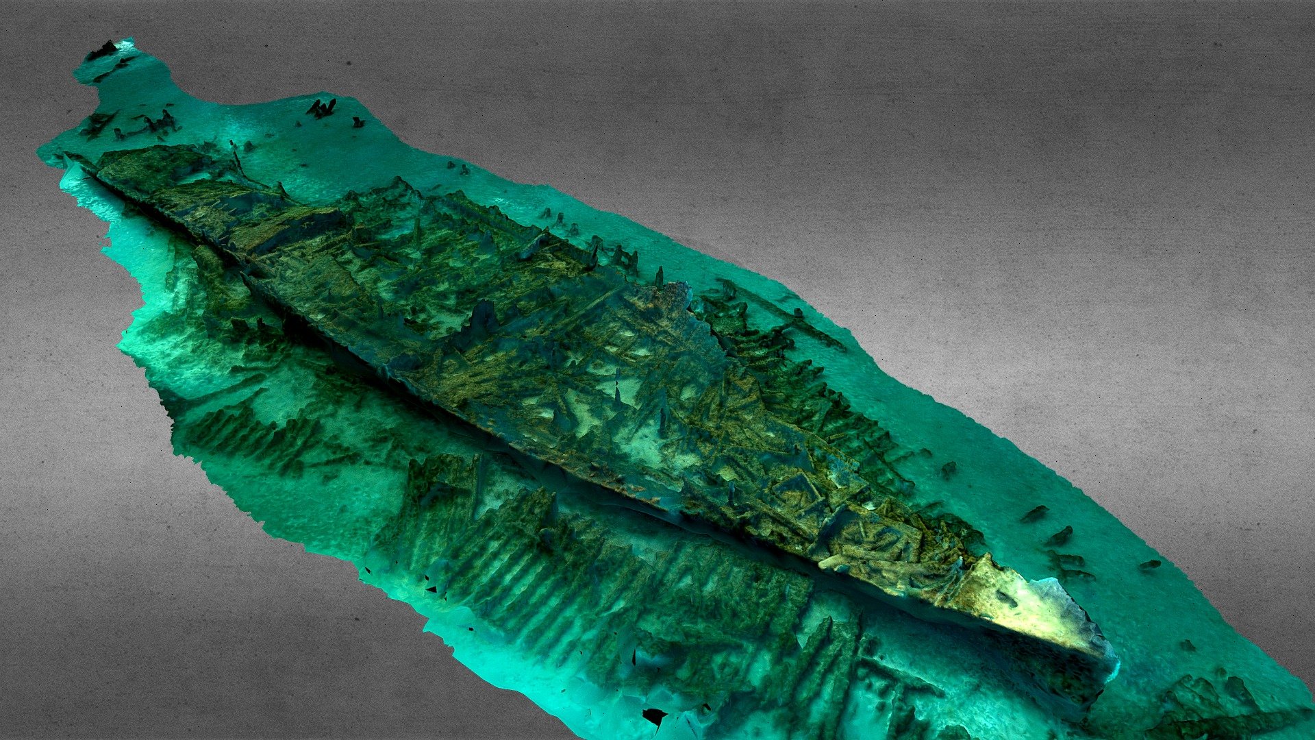Omeo Shipwreck, Coogee Western Australia. - 3D model by Diving Western ...
