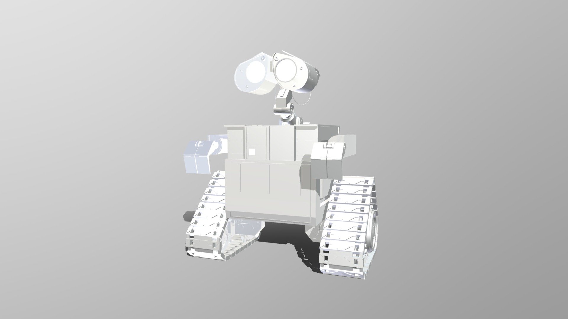 WALL-E - Download Free 3D model by Diya_Taunk (@diya.taunk) [4c192f8] - Sketchfab