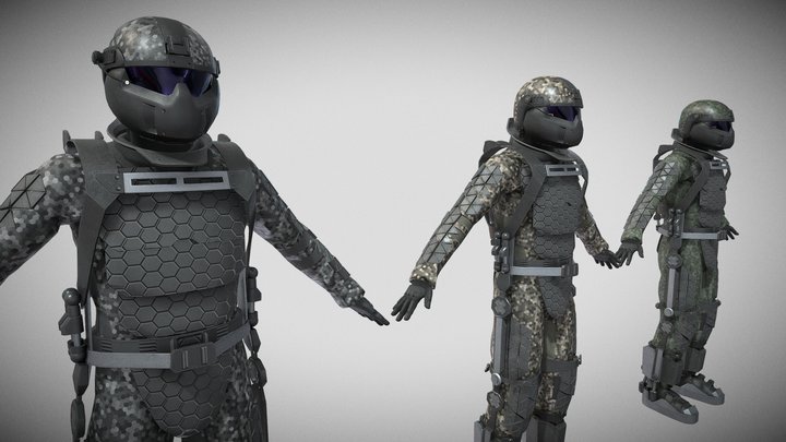 Ratnik3 3D models - Sketchfab
