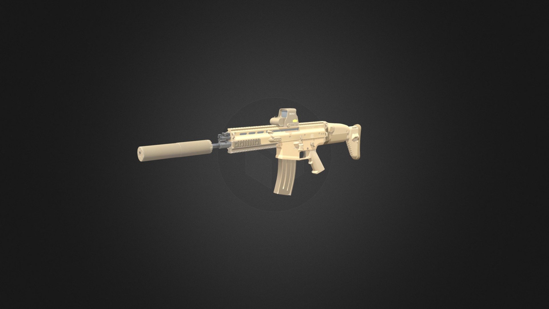 mk16+silence+golo - Download Free 3D model by Kryptonite (@levak ...