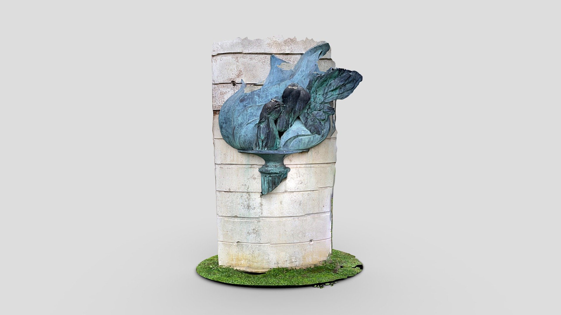 Day 298: Bronze flame - Download Free 3D model by alban [4c1b5a2 ...