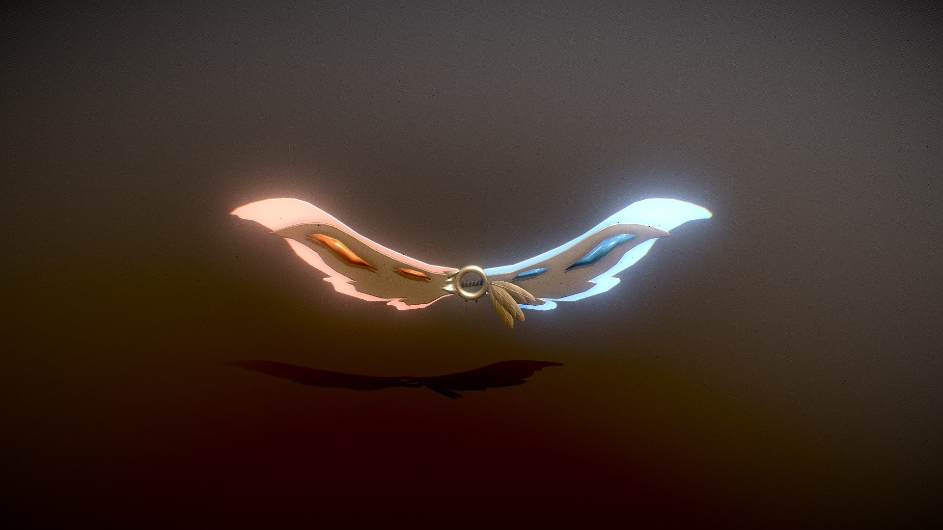 Winged Sword - 3D model by Lucie (@RandxmPers0n) [4c1bcb5] - Sketchfab