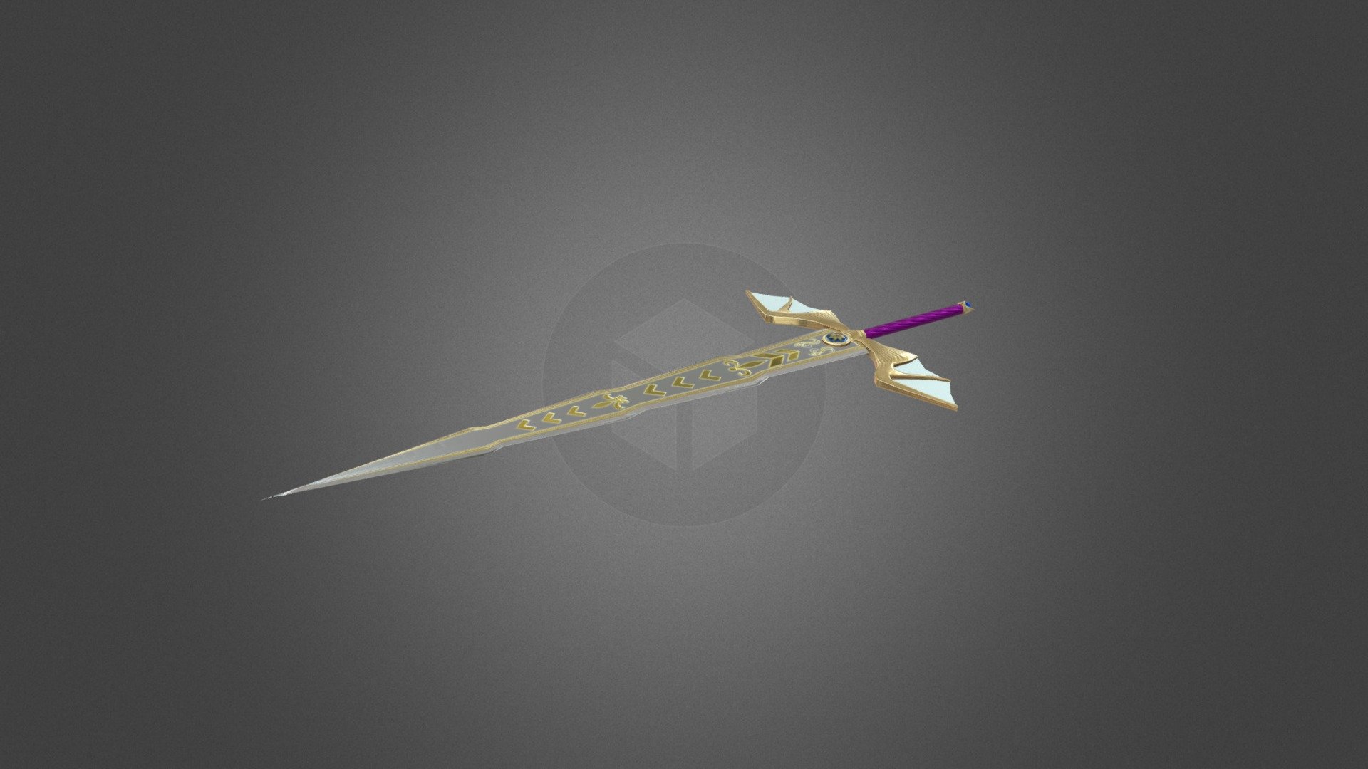 Holy Sword - 3D model by RandallVolk [4c1cd75] - Sketchfab