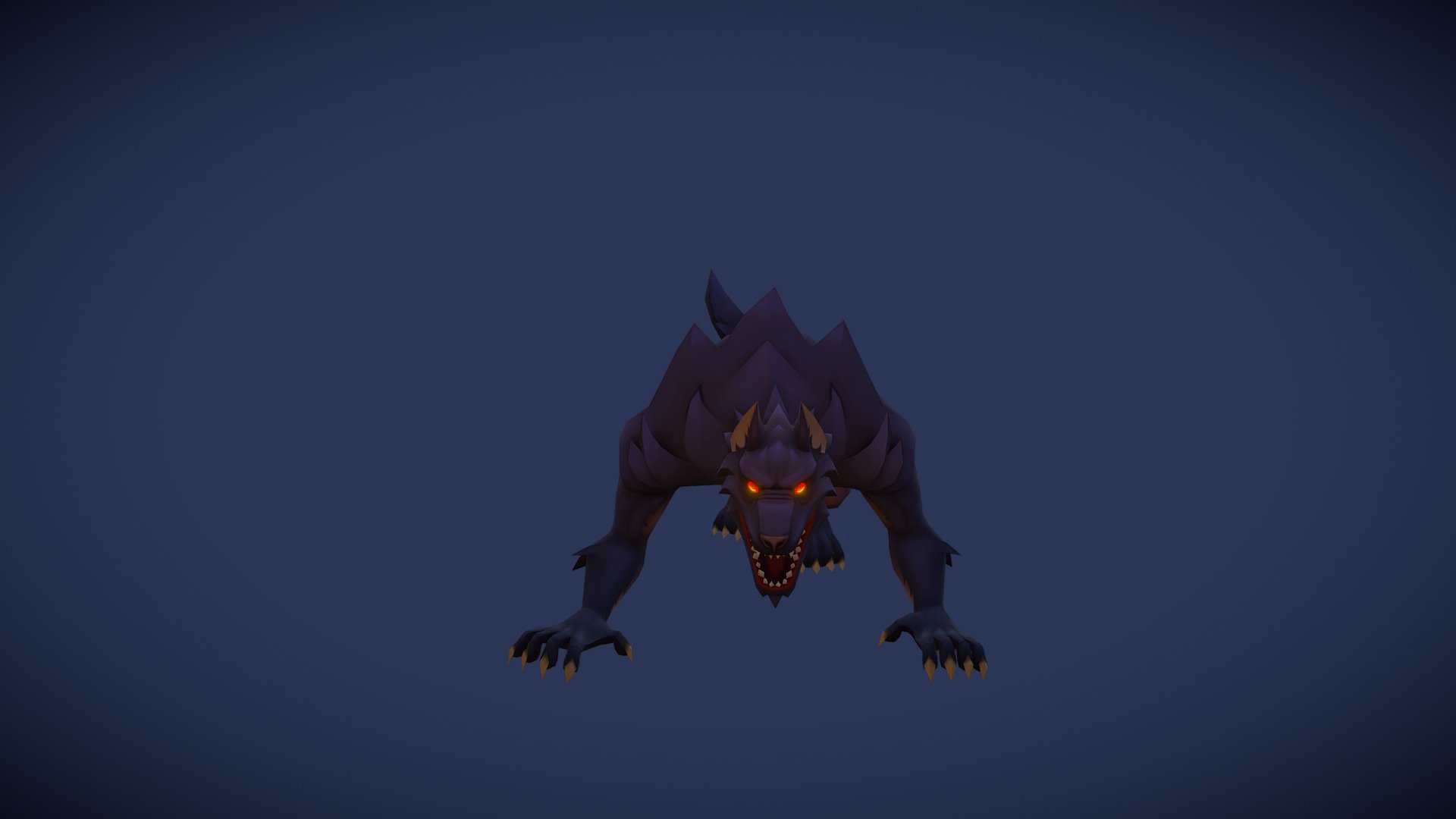 Werewulf - 3D model by Gregory Ktau (@ktau) [4c1d7cb] - Sketchfab