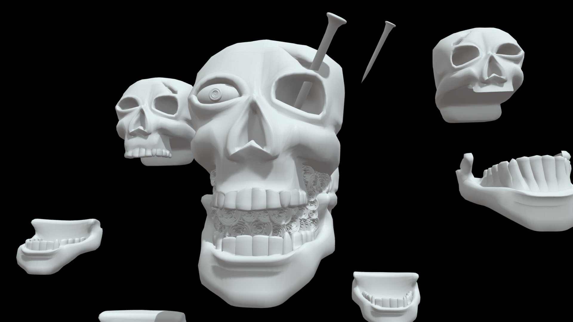 BROKEN - artistic 3D project - 3D model by Mil20 [4c1ebe8] - Sketchfab