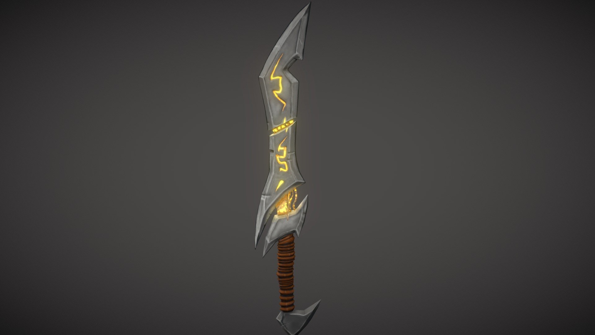 fire_blade_baked_mesh - 3D model by jeyujayakumar [4c1f65e] - Sketchfab
