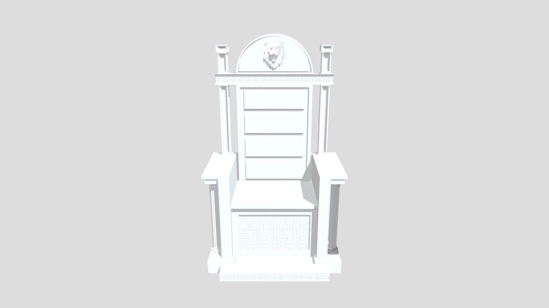 Ancient Greek King's Throne - 3D model by kieutanchuong [4c1f857 ...