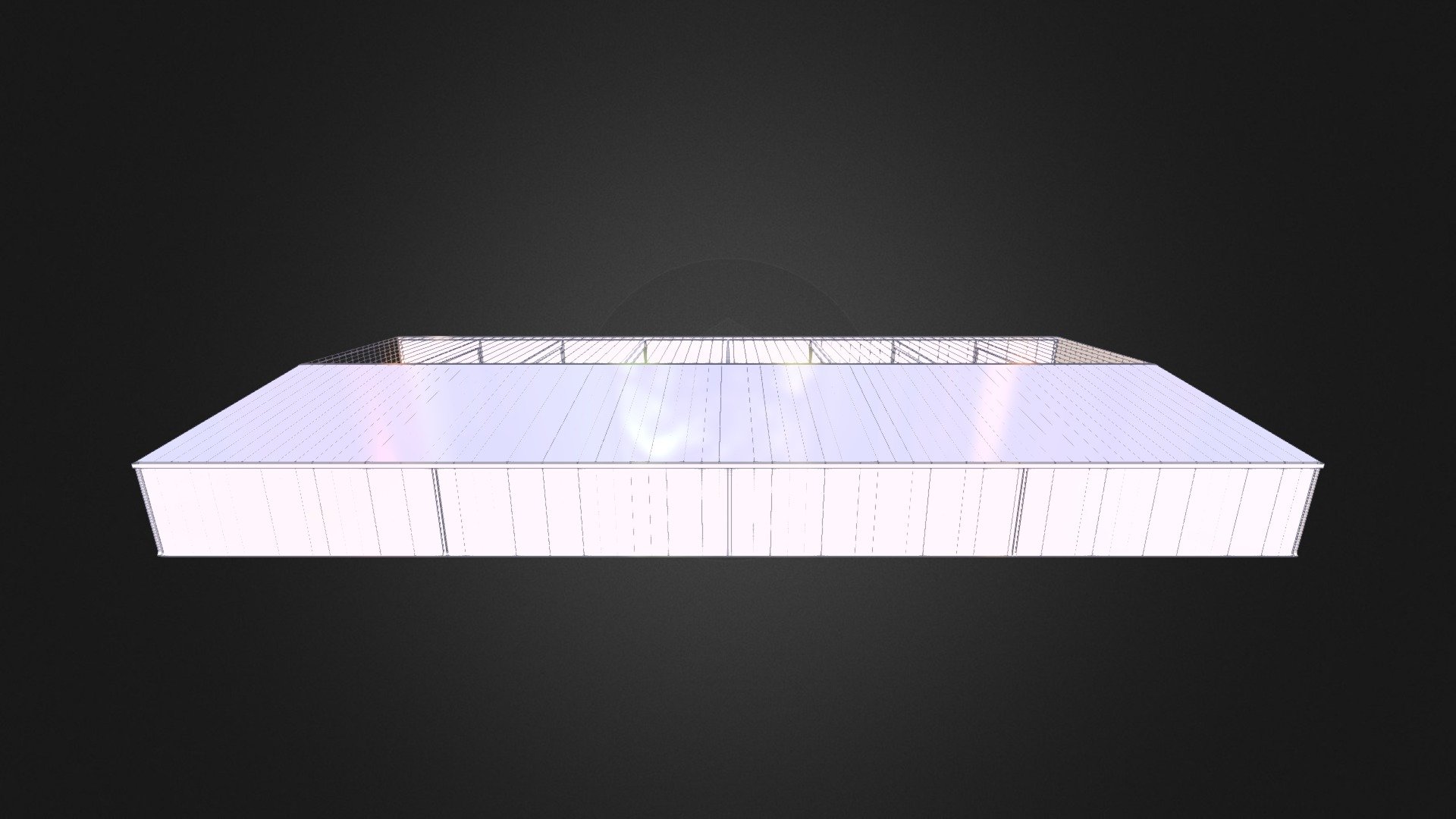 Manufacturing-Metal-Building - 3D model by armandjr [4c20899] - Sketchfab