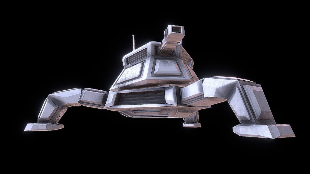 Walker - FREE for texturing - Download Free 3D model by Robin Butler ...