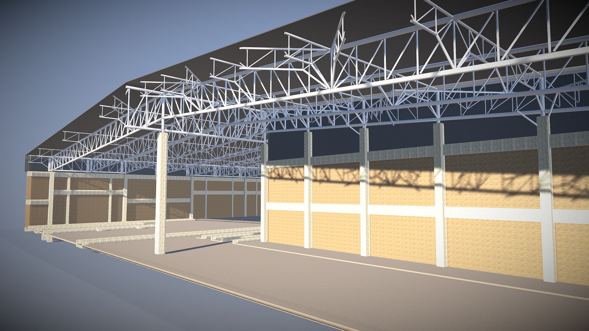 Factory in section cut 24i04 - Buy Royalty Free 3D model by Jinda ...