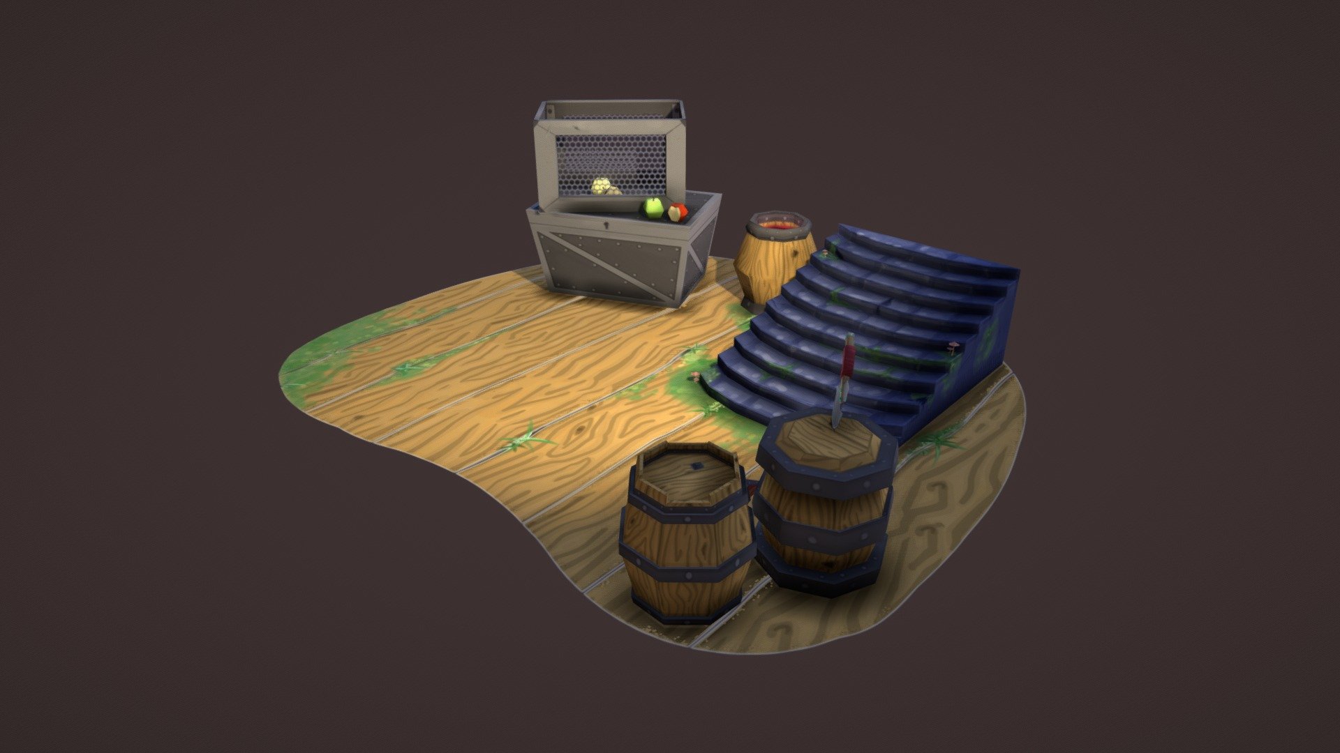 Cartoon assets - 3D model by Morgane Fauv (@MorganeFauv) [4c2333a ...