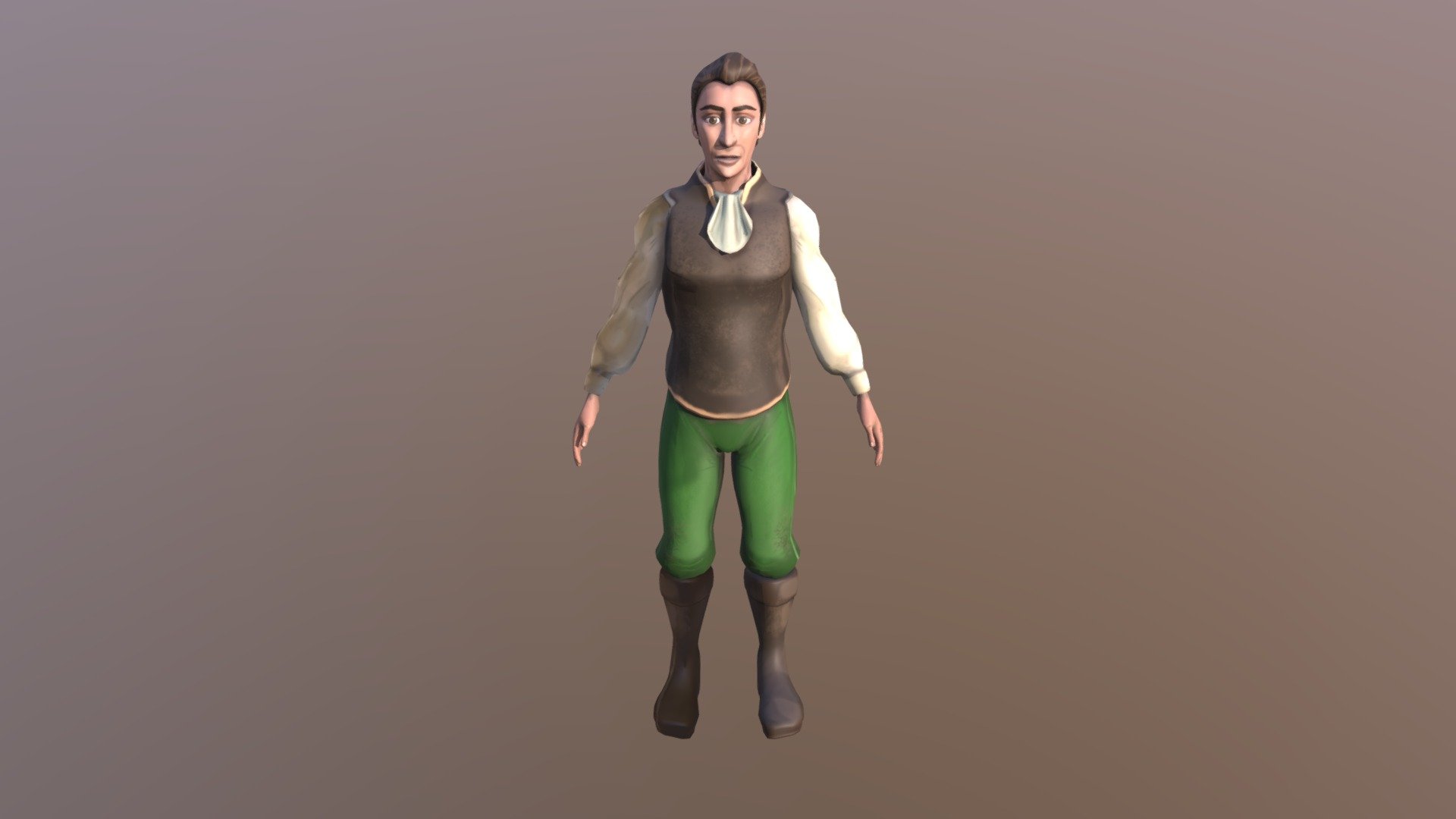Stlylized Male NPC - 3D model by eawilson3 [4c2572b] - Sketchfab