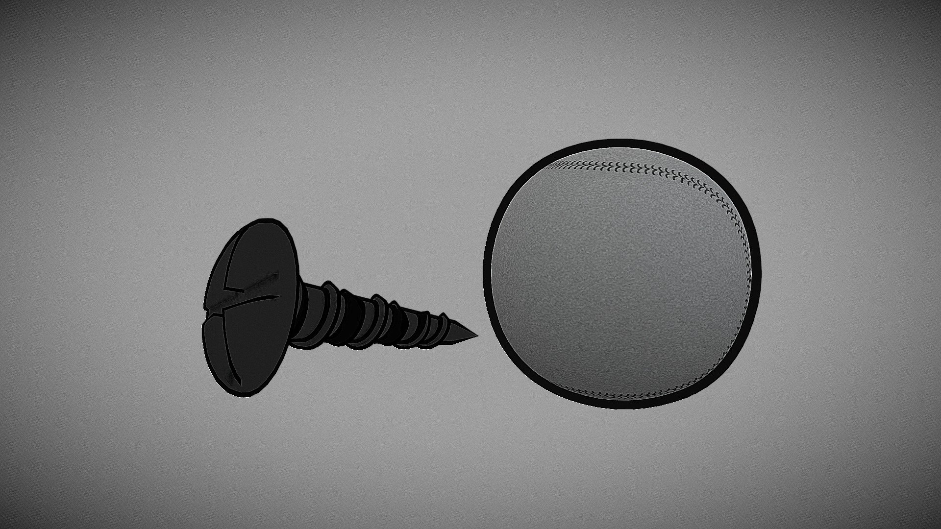 Inktober #2 - Mindless (Screwball) - Download Free 3D model by Mario ...