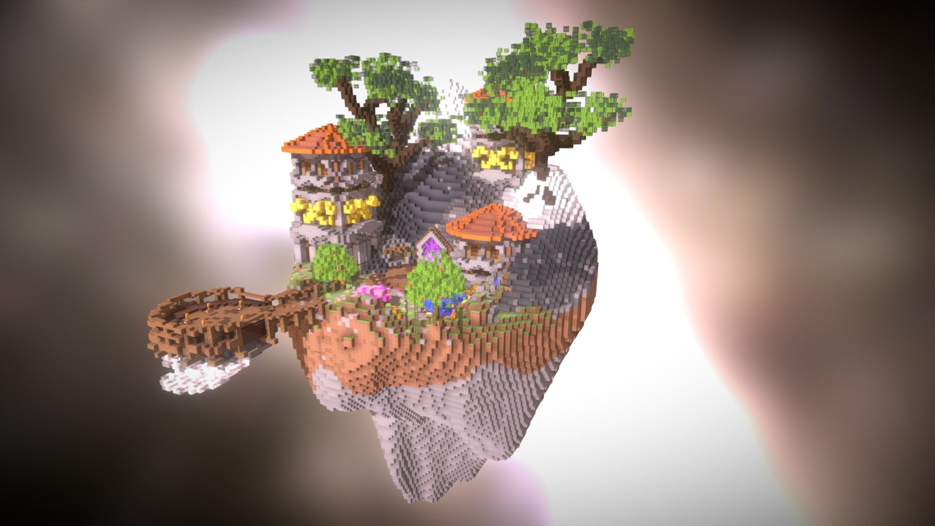 Skyblock by Anvity - Spawn - 3D model by Anvity [4c25b04] - Sketchfab