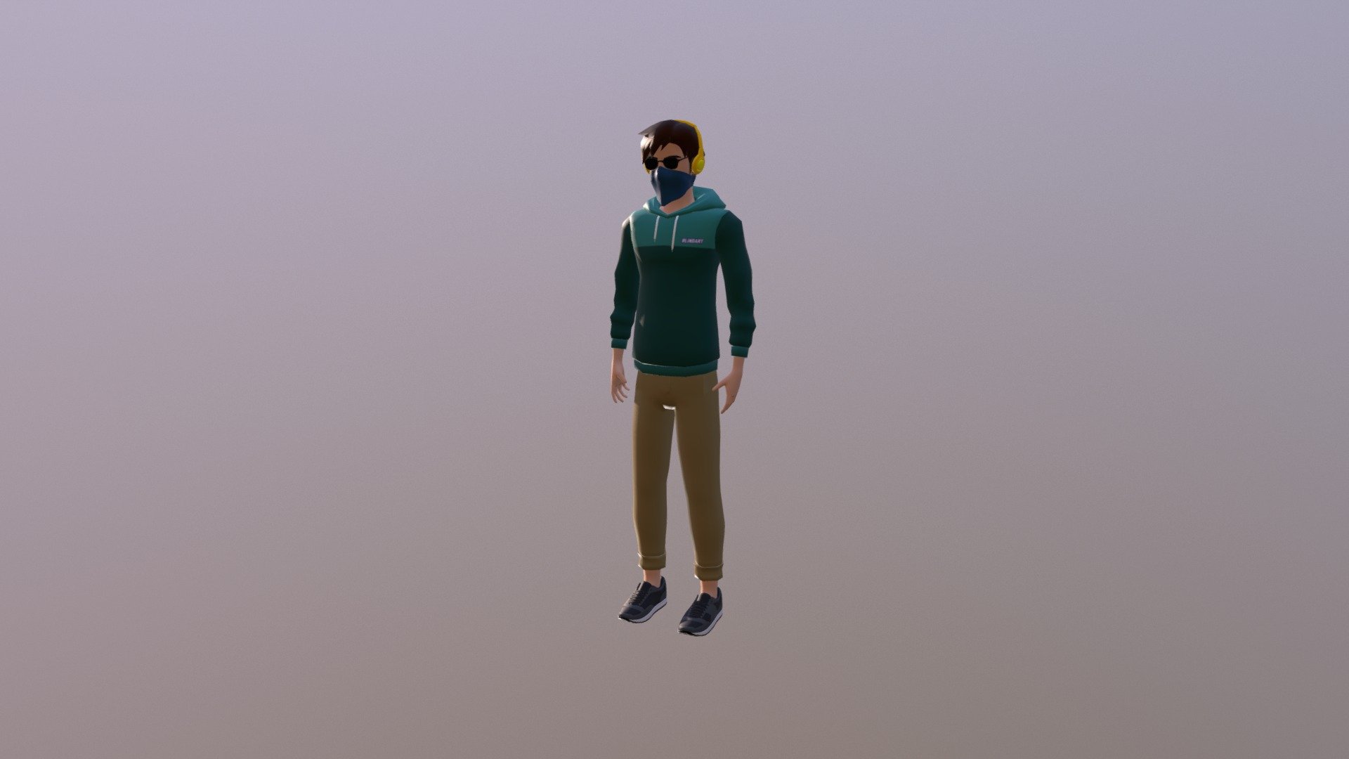 BLIND character - 3D model by ibnui8 [4c274fb] - Sketchfab