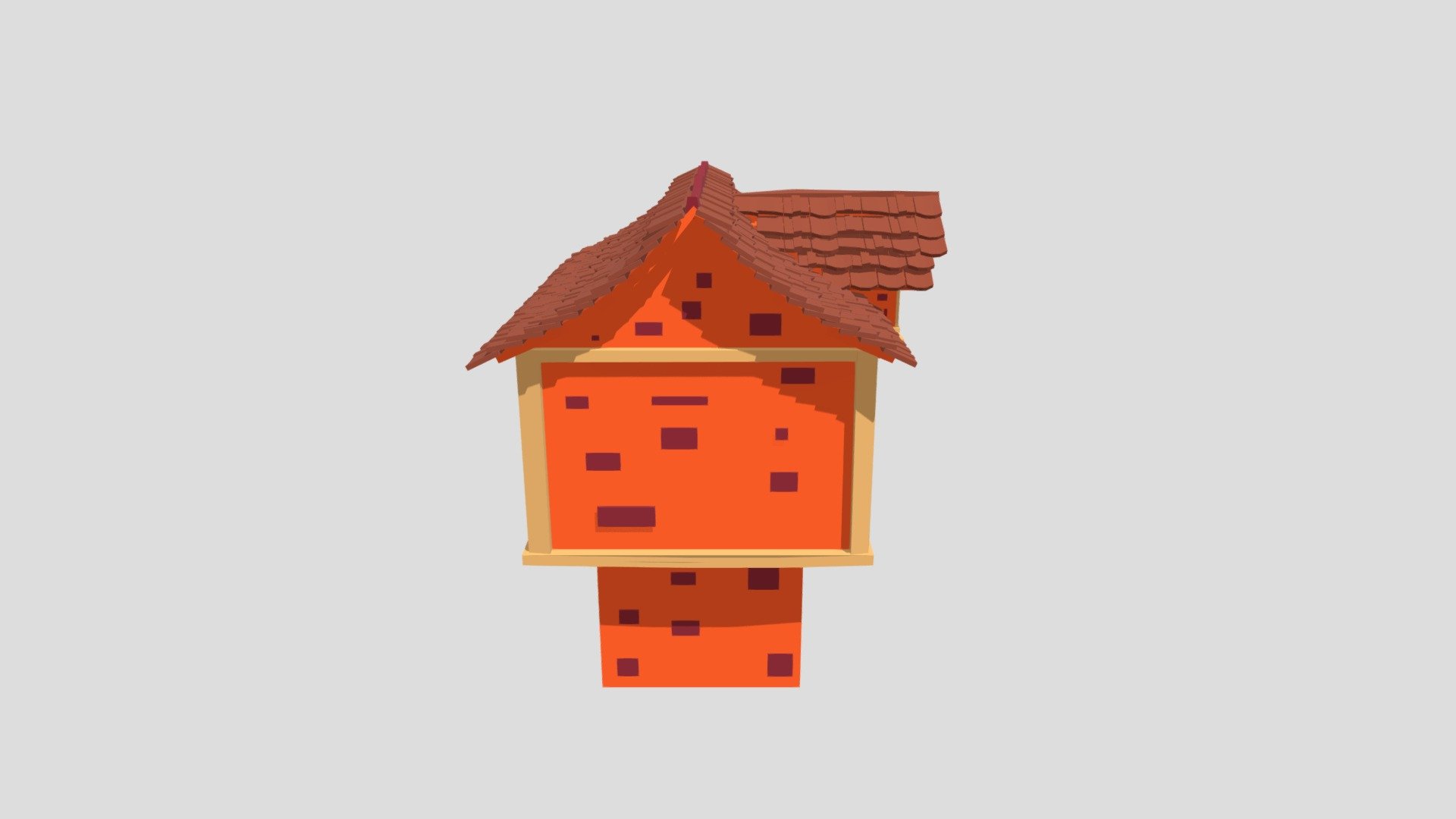 Low Poly Home - 3D model by dogukaanturkmen [4c27aef] - Sketchfab