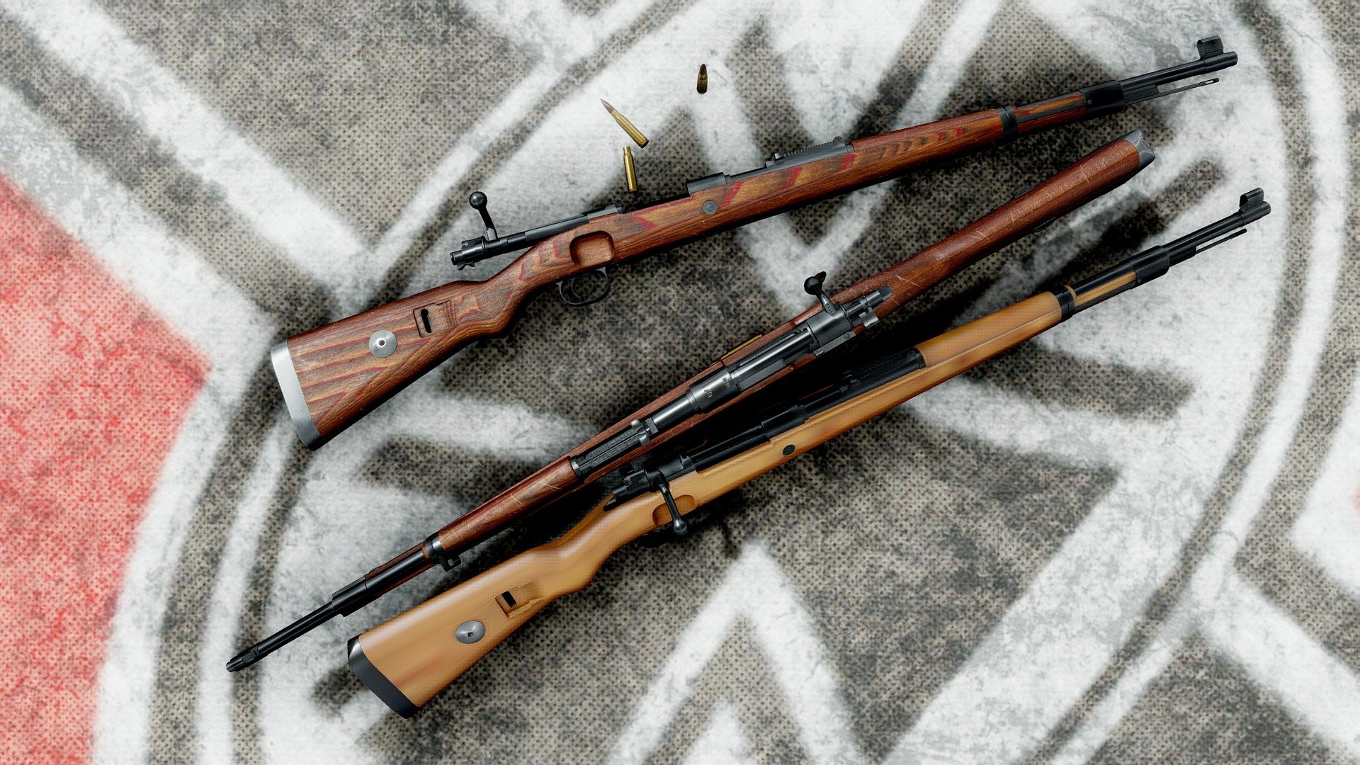 KAR98k (war production) - 3D model by Petr.Tlach [4c27b7b] - Sketchfab