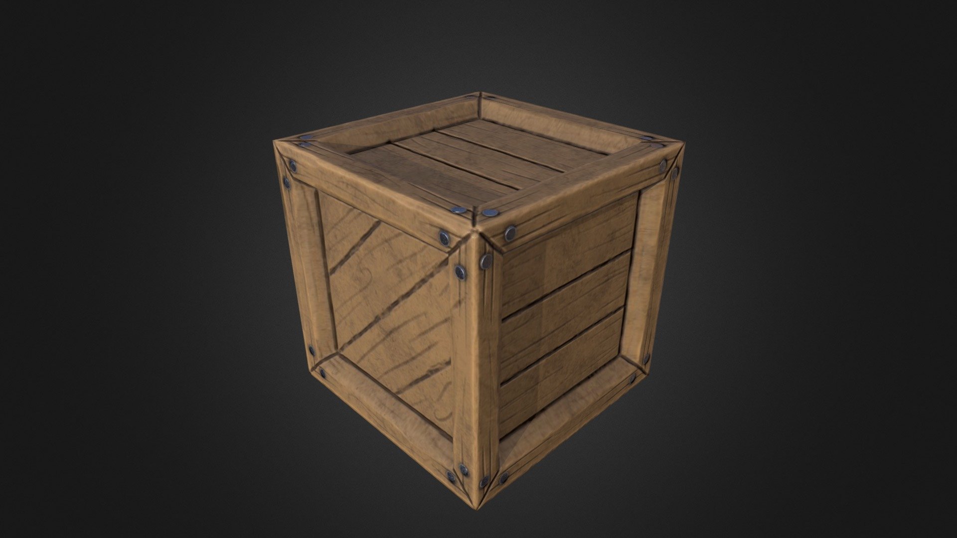 Stylized Crate - Download Free 3D model by jbhannon [4c288e1] - Sketchfab